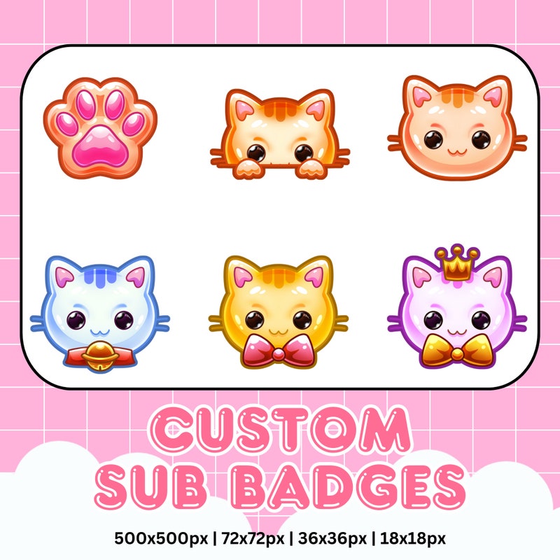 Sub Badges - Etsy