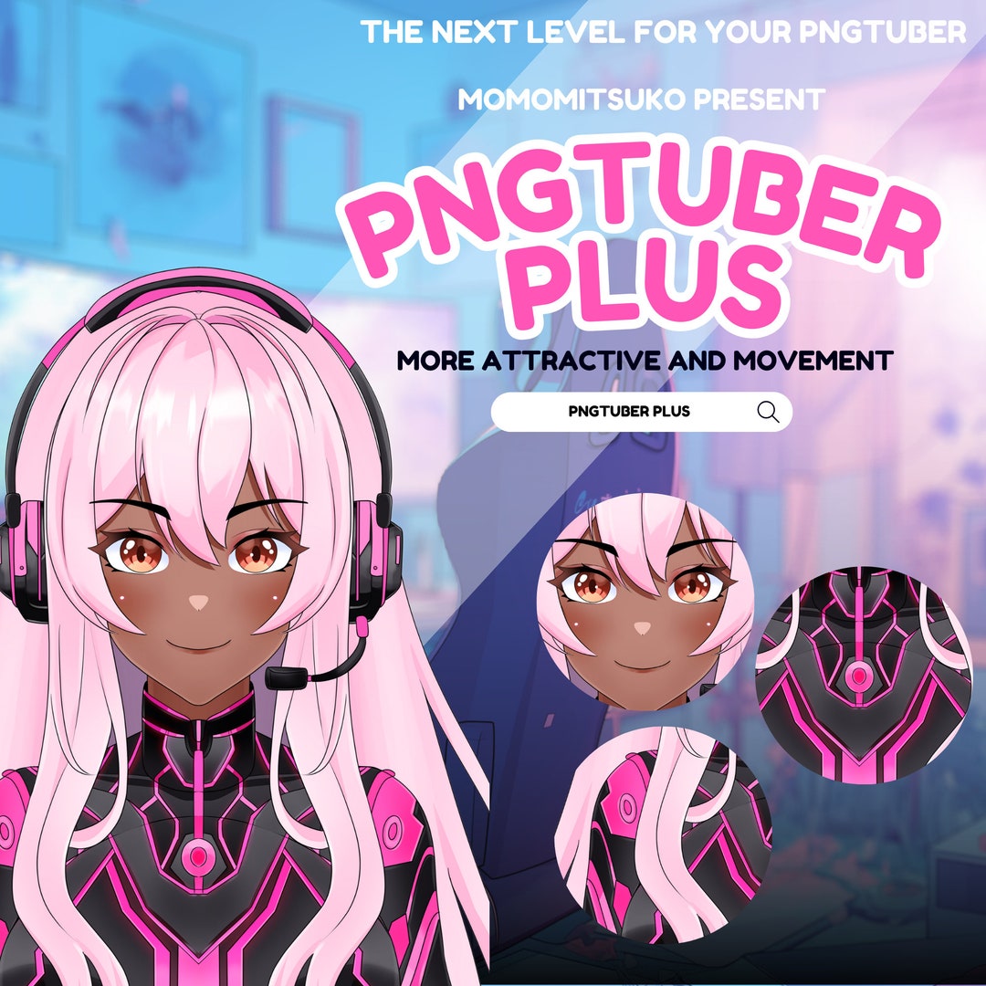 Custom Pngtuber Plus, Live2d Commission, Pngtuber Plus Character, Pngtuber Commission, Live2d ...