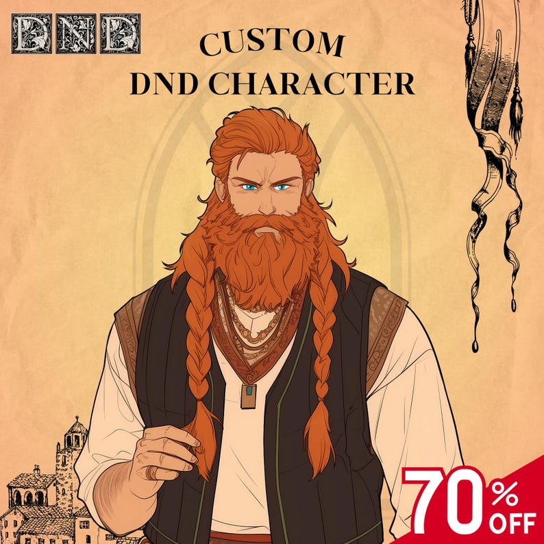 Custom Dnd Character Art: Digital Portrait Commission - Etsy