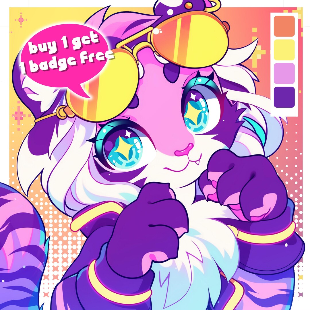 Custom Furry Commission, Fursona Avatar, Anthro Character Art, Furry ...
