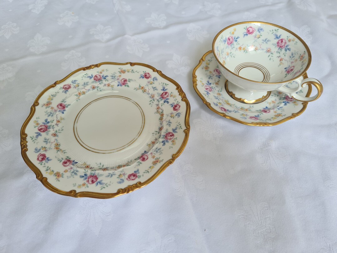 Weimar Porcelain Germany: Tea / Coffee Cup With Saucer and - Etsy