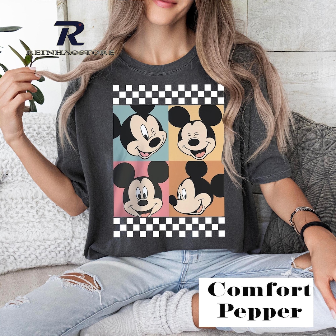 Mickey Checkered, Mickey Mouse Est 1928 , Mickey and Friends, Disney ...