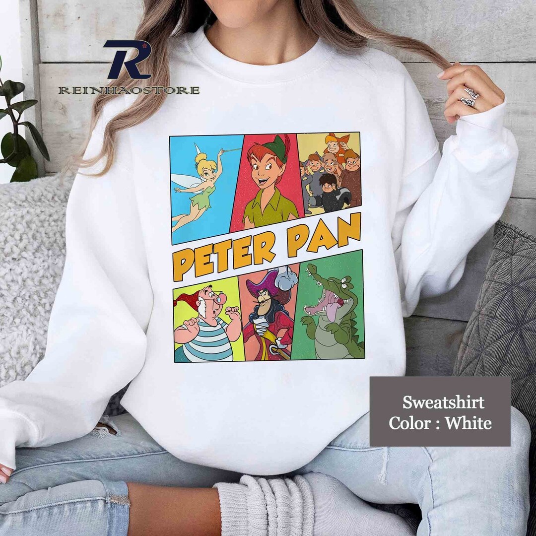 Disney Peter Pan Characters Peter Pan Tinker Bell Captain - Etsy
