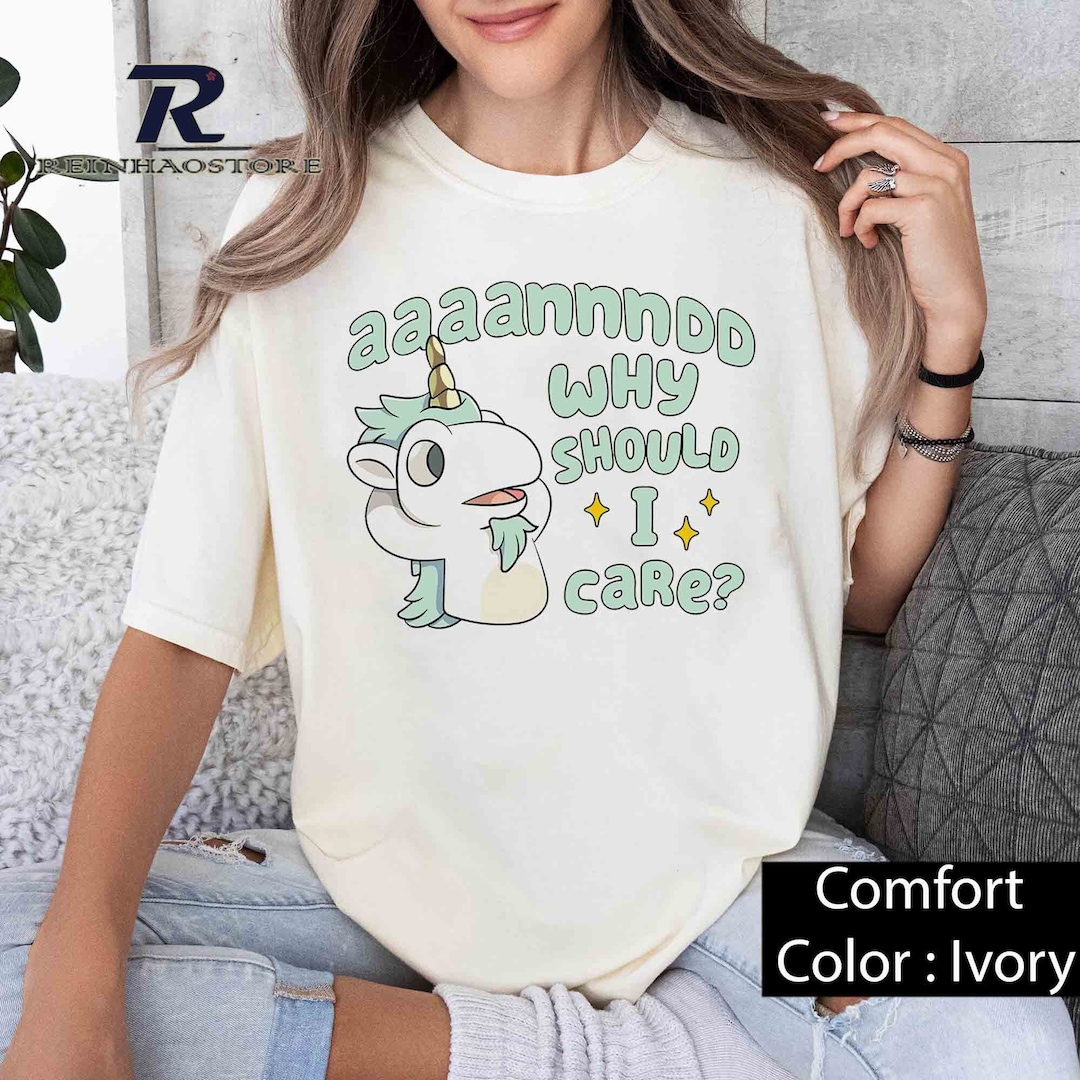 Unicorse and Why Should I Care Bluey, Unicorse, Unicorse Bluey - Etsy