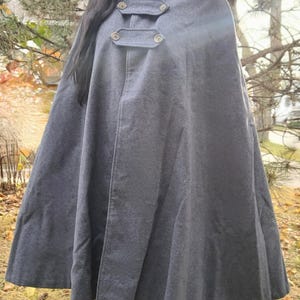 Vtg WW2 1940s Nurse Uniform Cape Cloak Coat Military Heather Grey Wool ...
