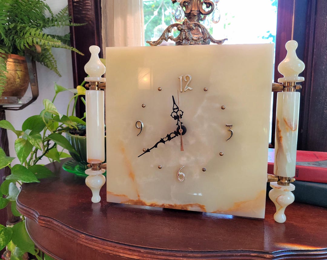 Vintage Solid Marble Scroll Pillars Ornate Gold Accents Quartz Wall ...