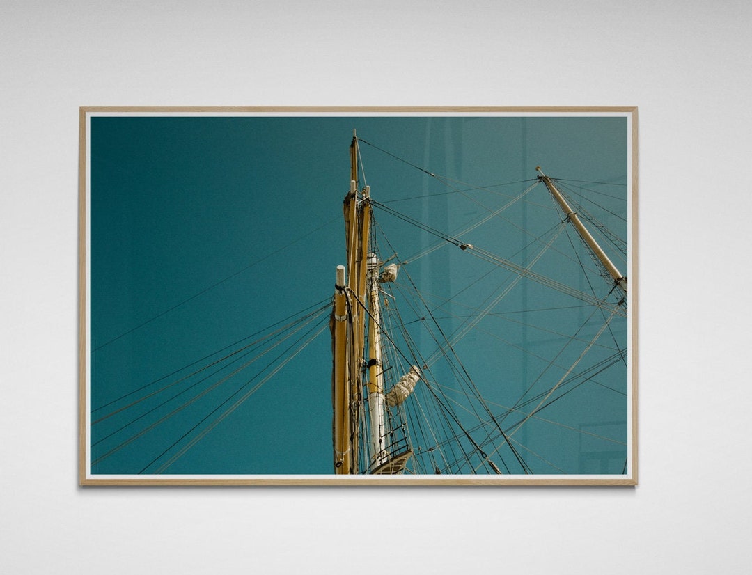 Digital Print Download Ship Mast Photo Australian Outback Nautical Home ...