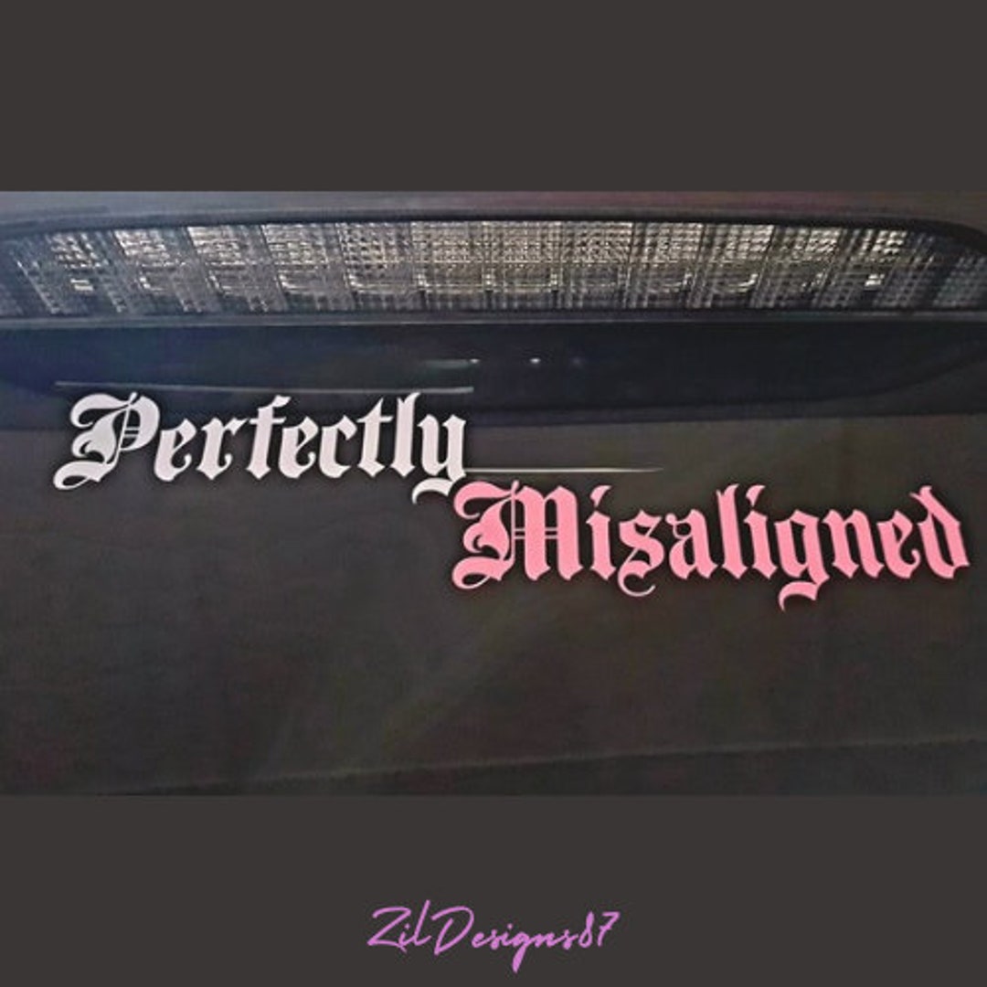 Sleep Token Perfectly Misaligned Decal Sticker - Etsy Australia