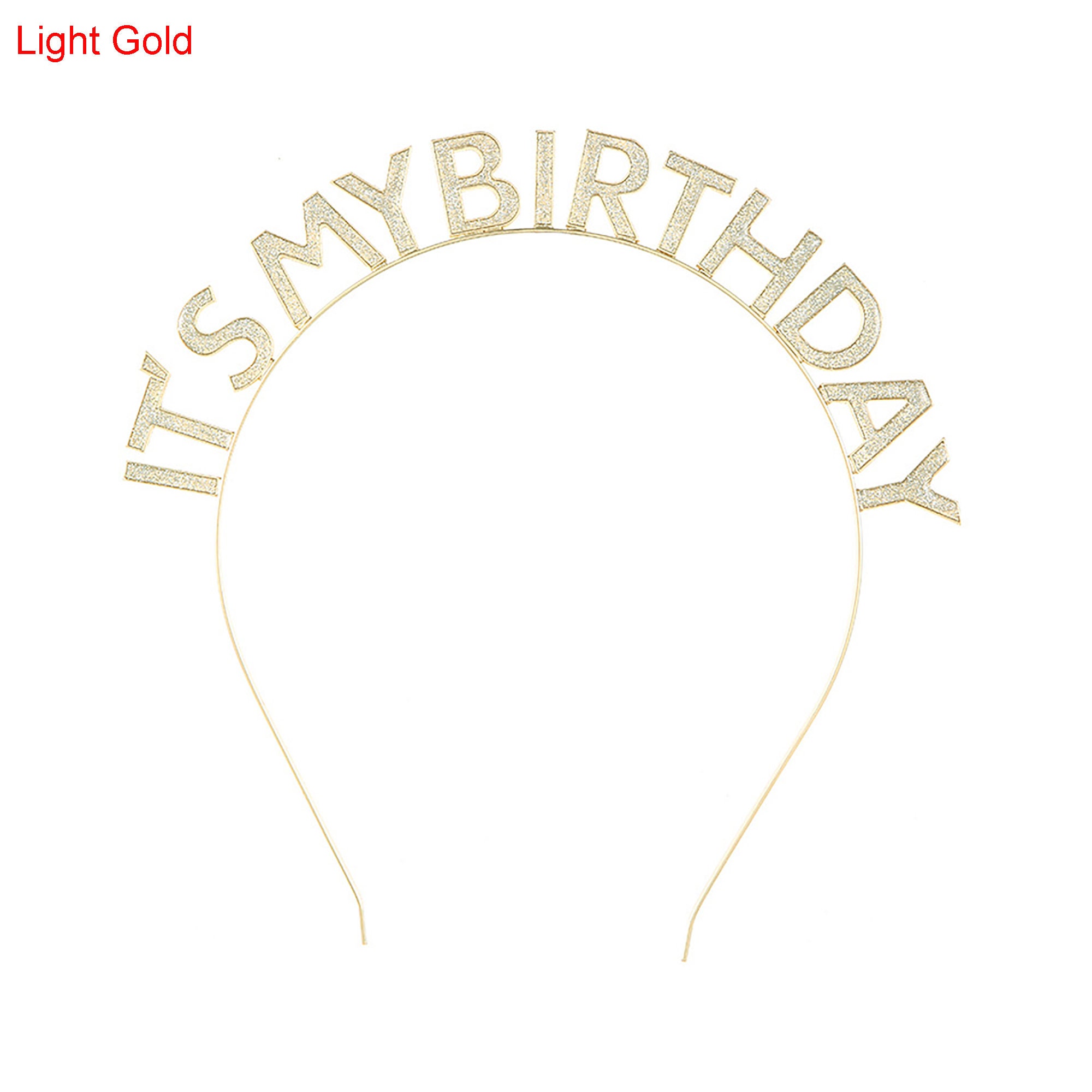 Its My Birthday Headband,birthday Party Decoration,colorful Party ...