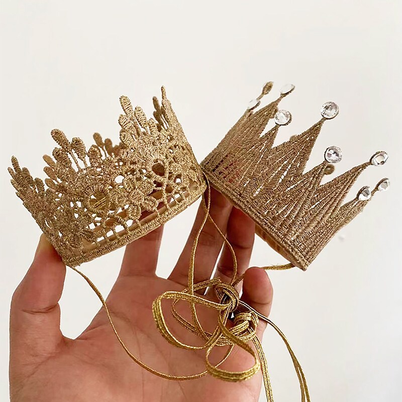 Small Crown Gold Headband - Etsy