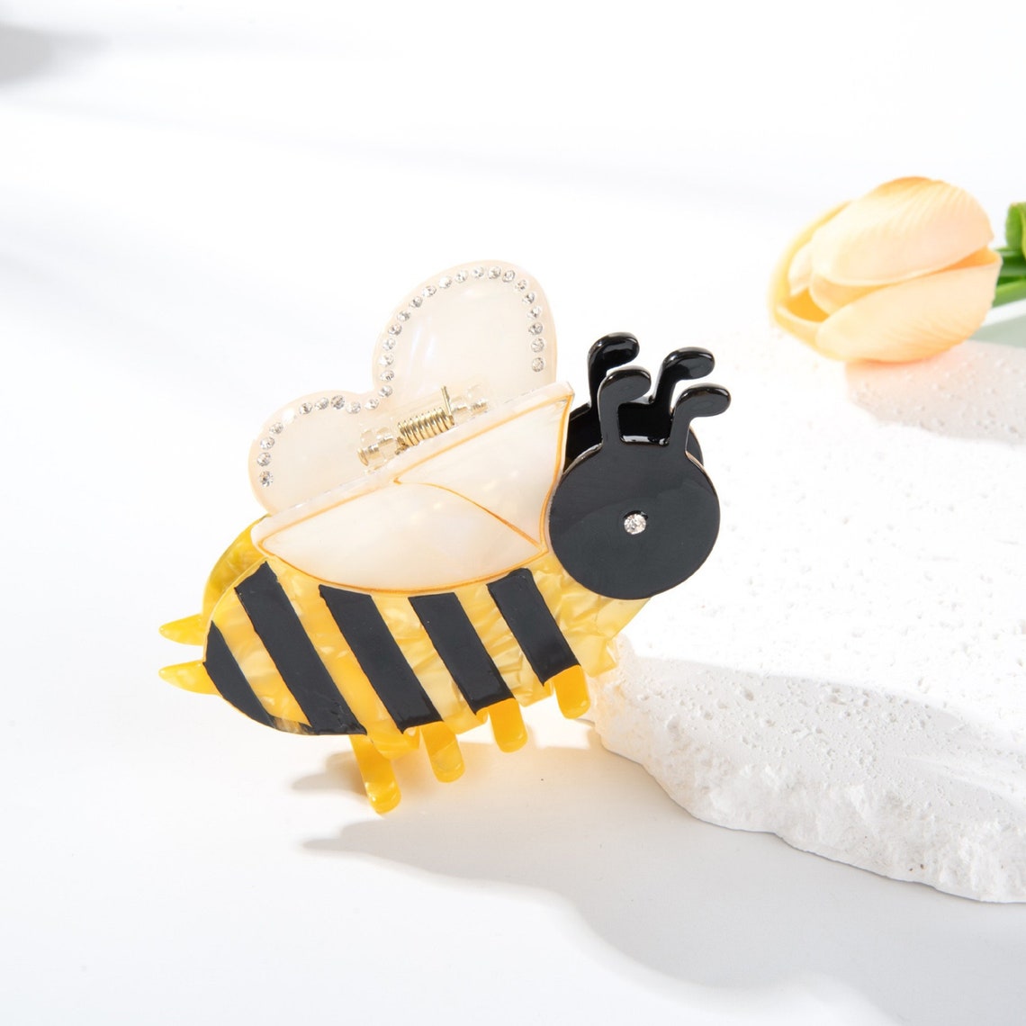 Bee Hair Claws, Animal Hair Clips, Cute Acetate Hair Clips - Etsy