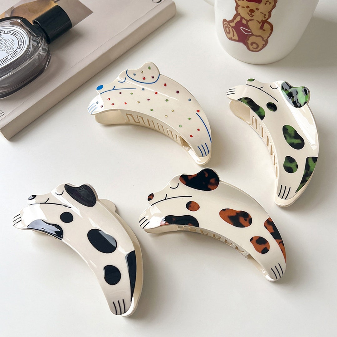 Dog Hair Clips, Cute Dog Hair Claws, Acetate Hair Clips, Animal Hair ...