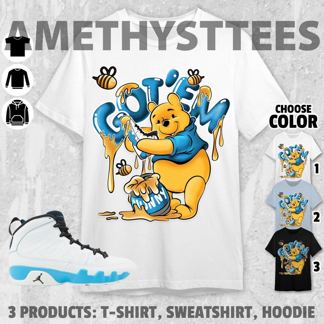 Jordan 9 Powder Blue Unisex Shirt, Sweatshirt, Hoodie, Sweet Winnie ...