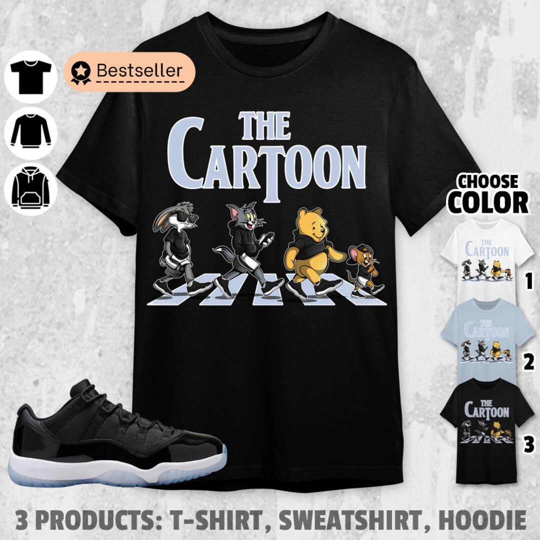 AJ 11 Low Space Jamz Unisex T-shirt, Sweatshirt, Hoodie, the Cartoon ...