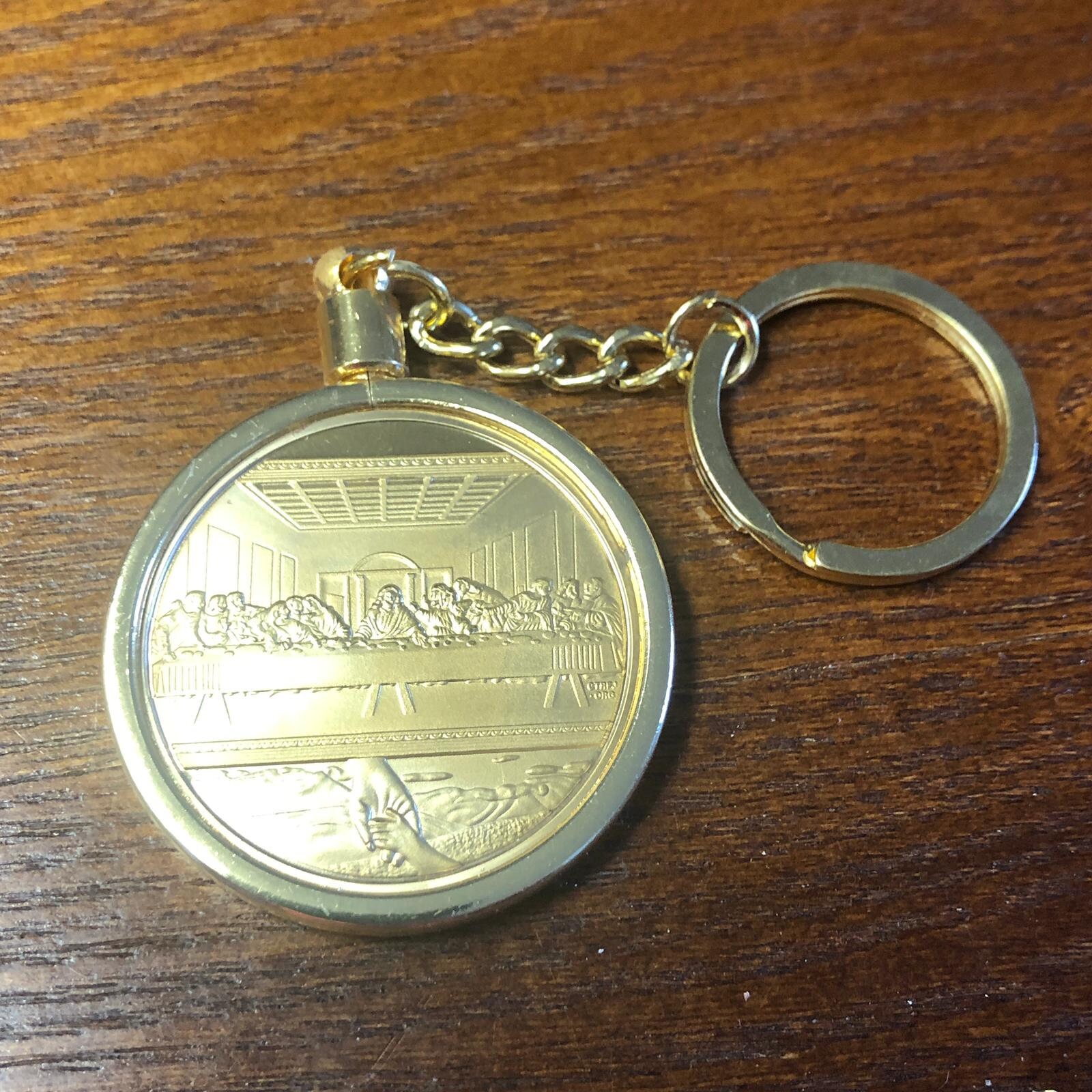 Jesus Christ Last Supper Challenge Coin Keychain - Etsy