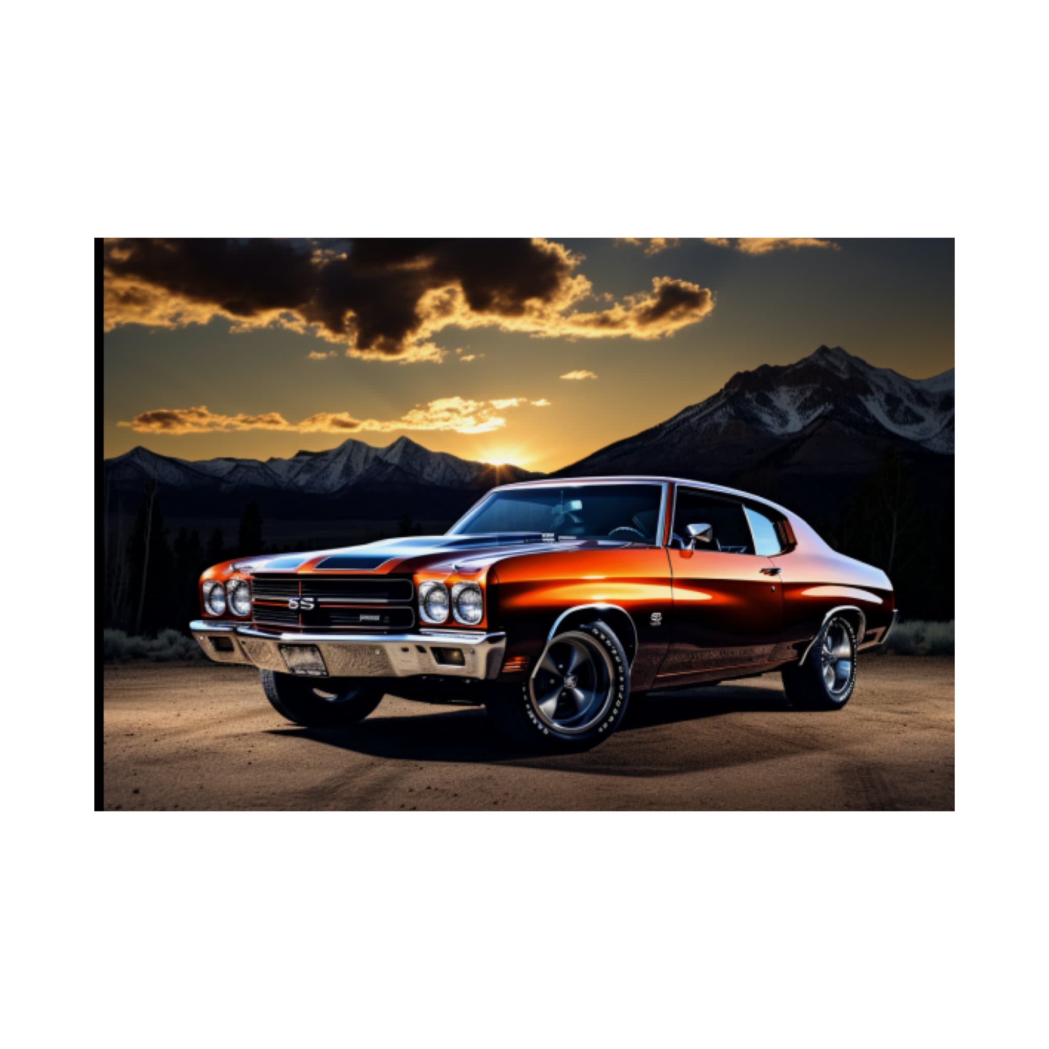 1970 Chevrolet Chevelle SS454 LS6 Matte Horizontal Poster - Etsy