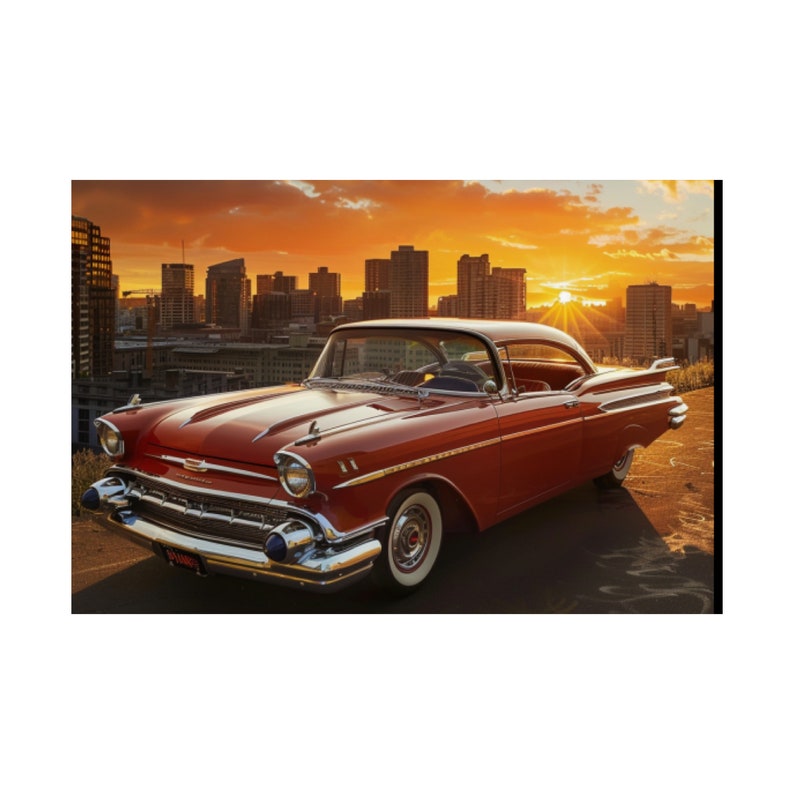 1958 Pontiac Catalina Gift for Gearhead Gift for Man Cave Gift for Teen ...