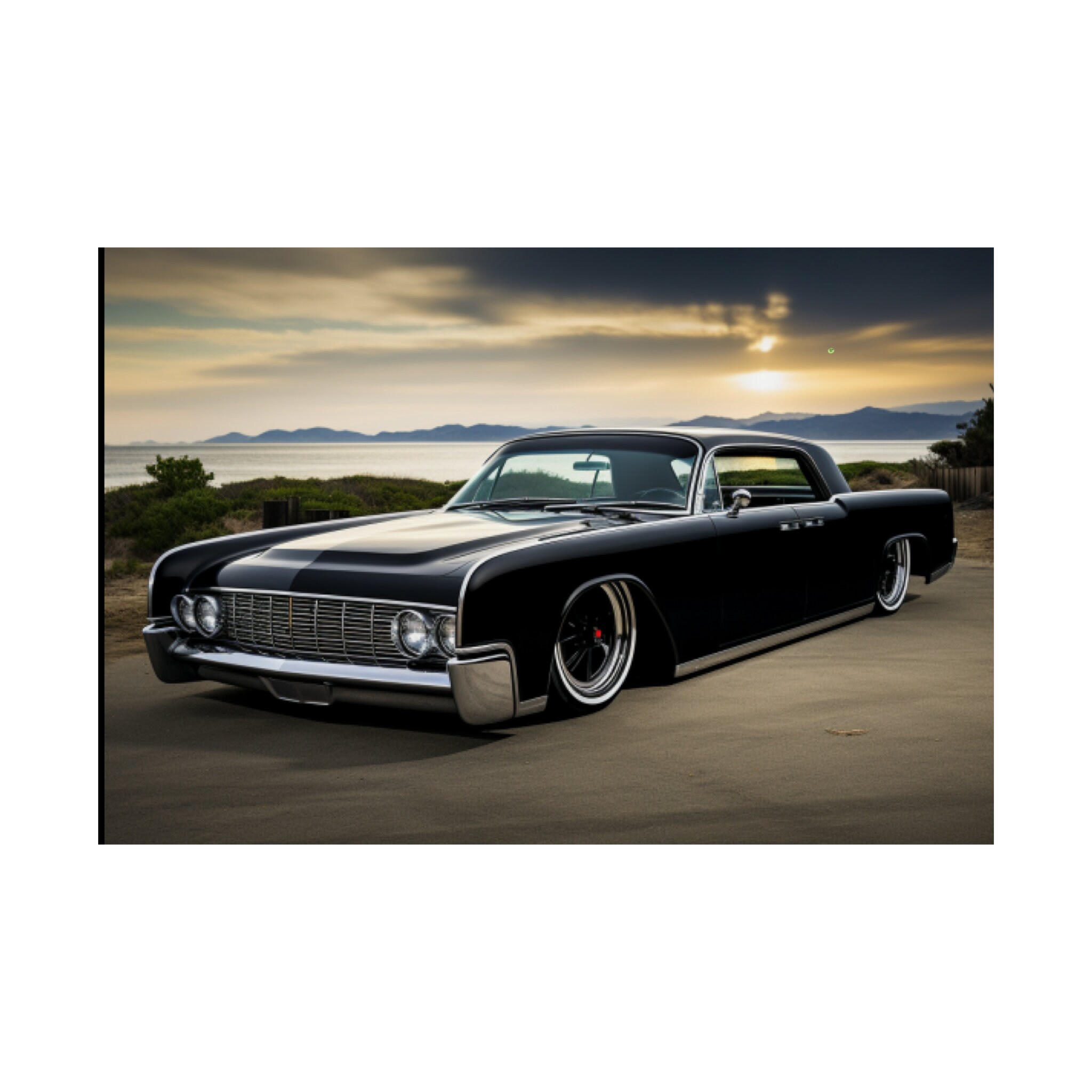 1961 Lincoln Continental Matte Horizontal Posters - Etsy