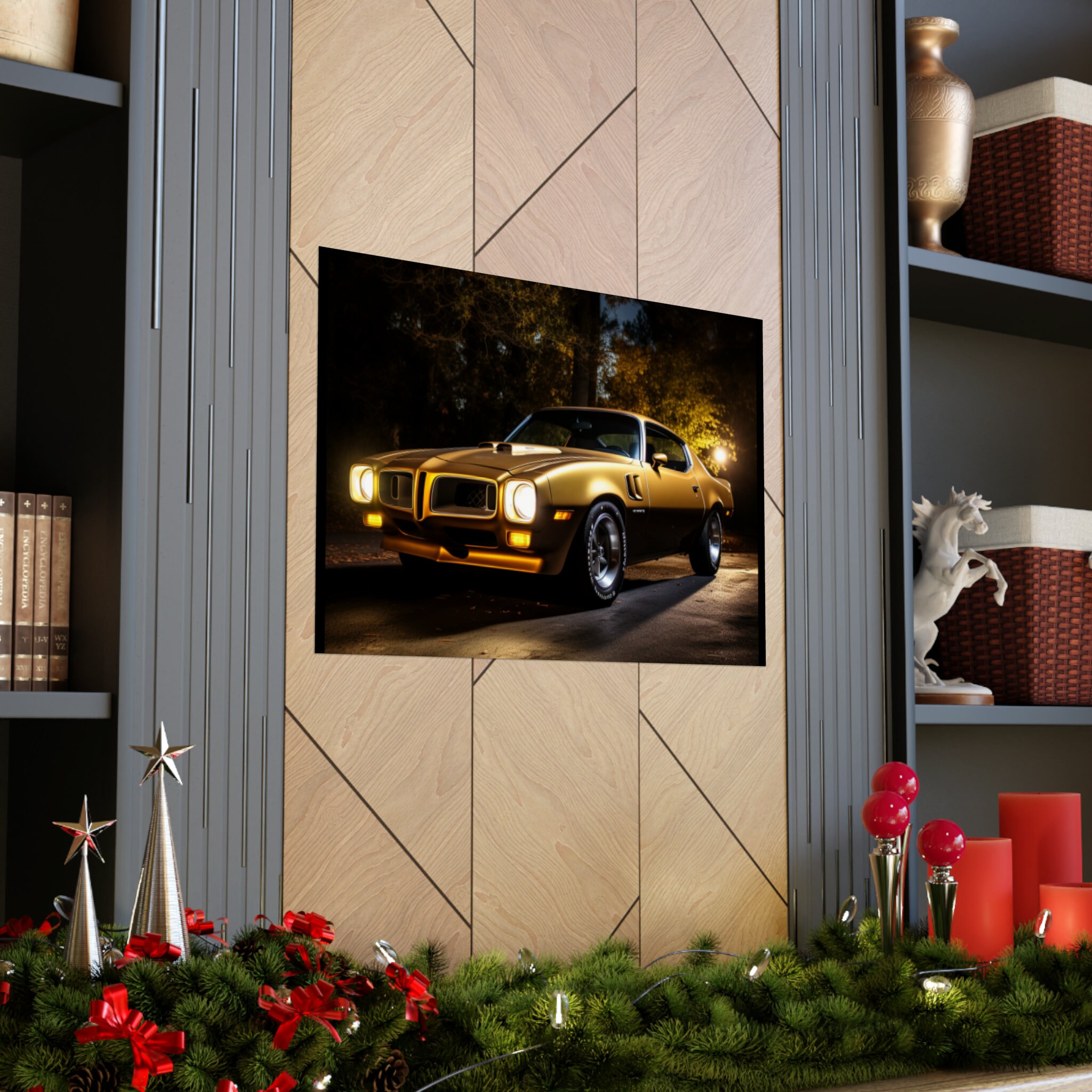 1971 Pontiac Firebird Trans Am Matte Horizontal Poster - Etsy