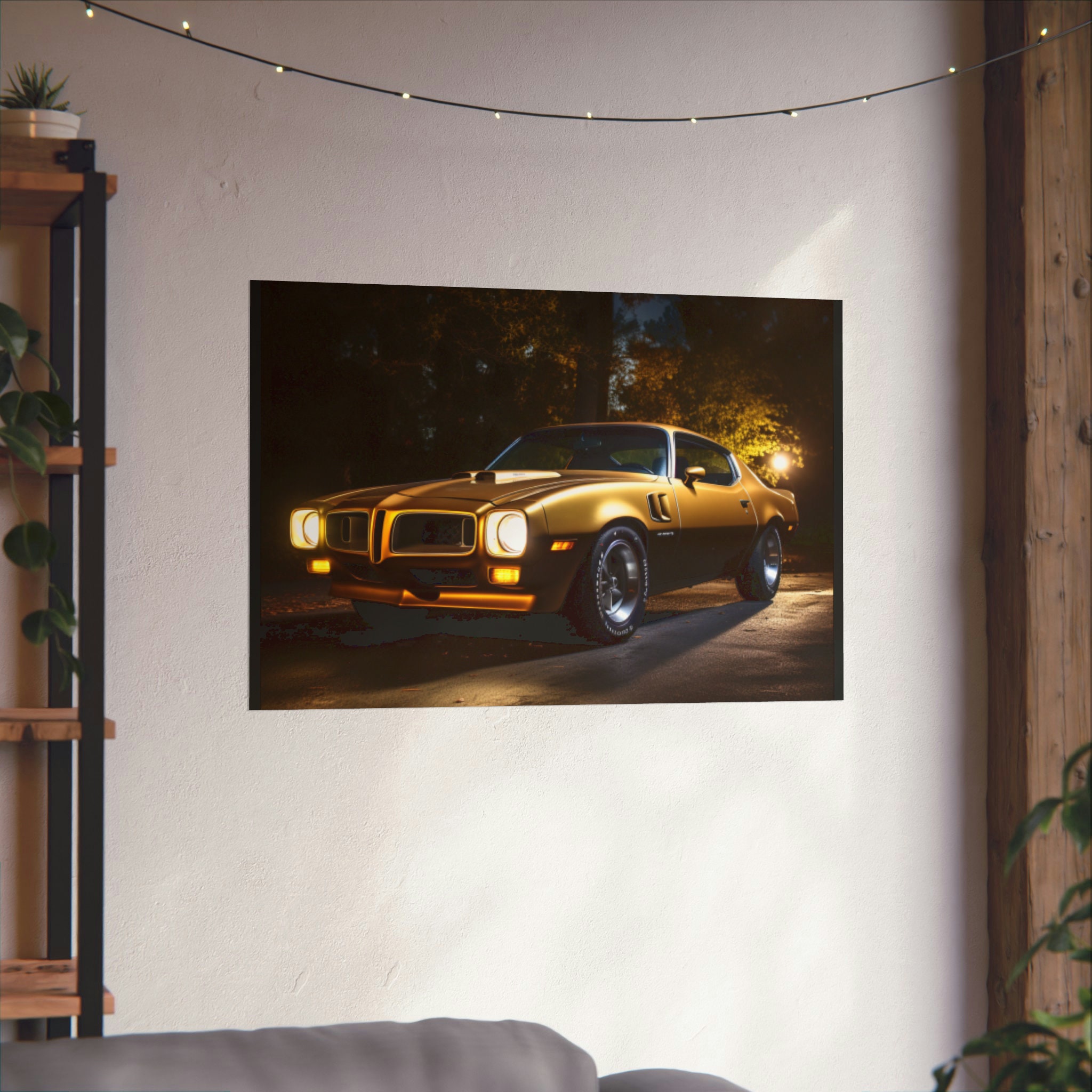 1971 Pontiac Firebird Trans Am Matte Horizontal Poster - Etsy