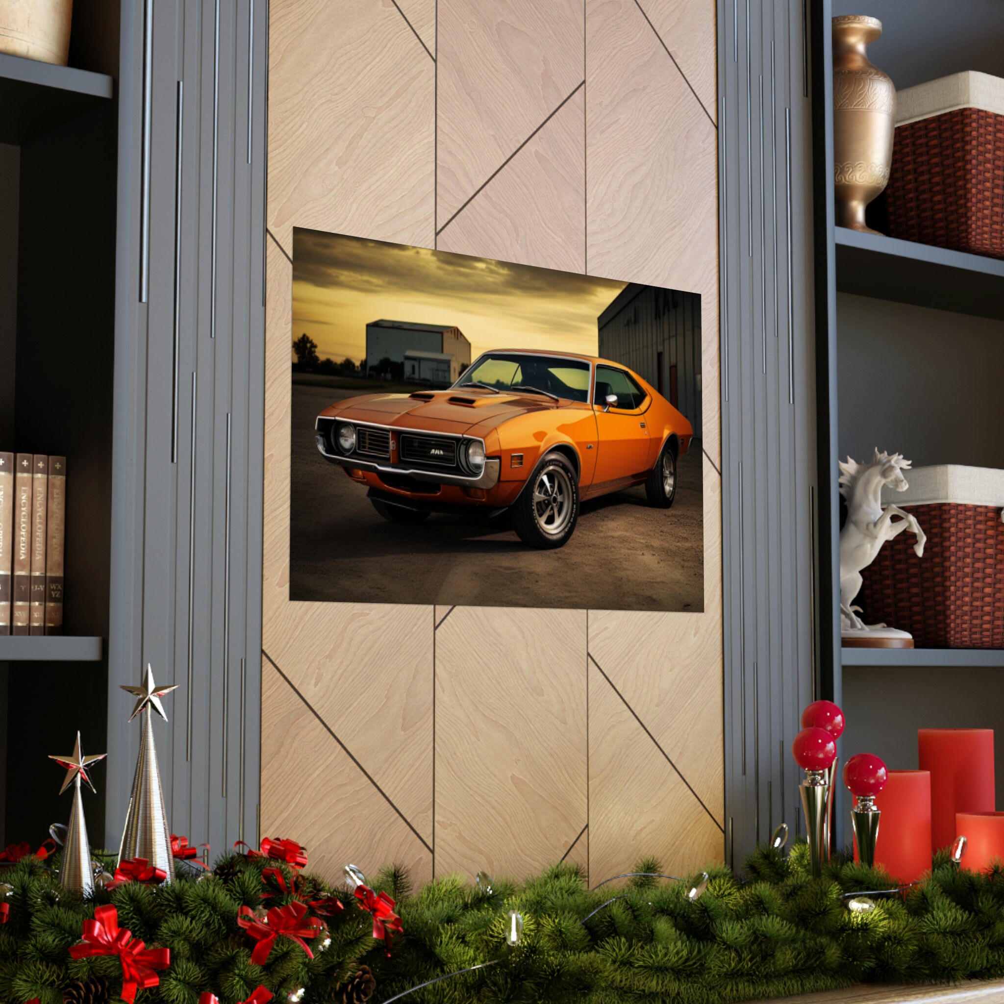 1971 AMC Javelin AMX Matte Horizontal Poster - Etsy