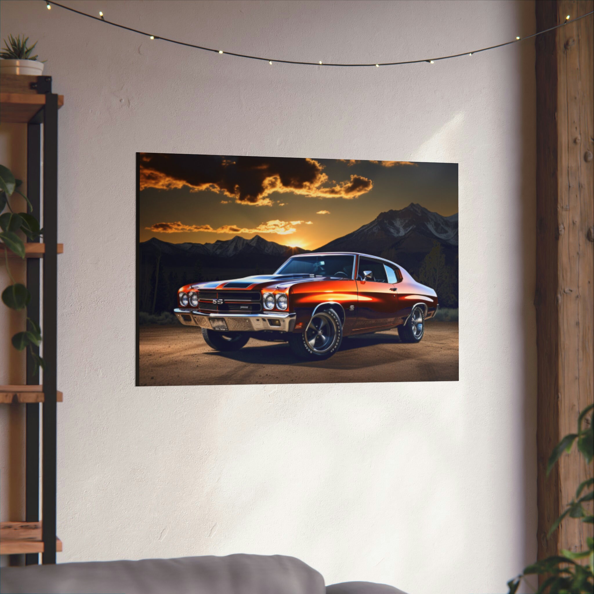1970 Chevrolet Chevelle SS454 LS6 Matte Horizontal Poster - Etsy