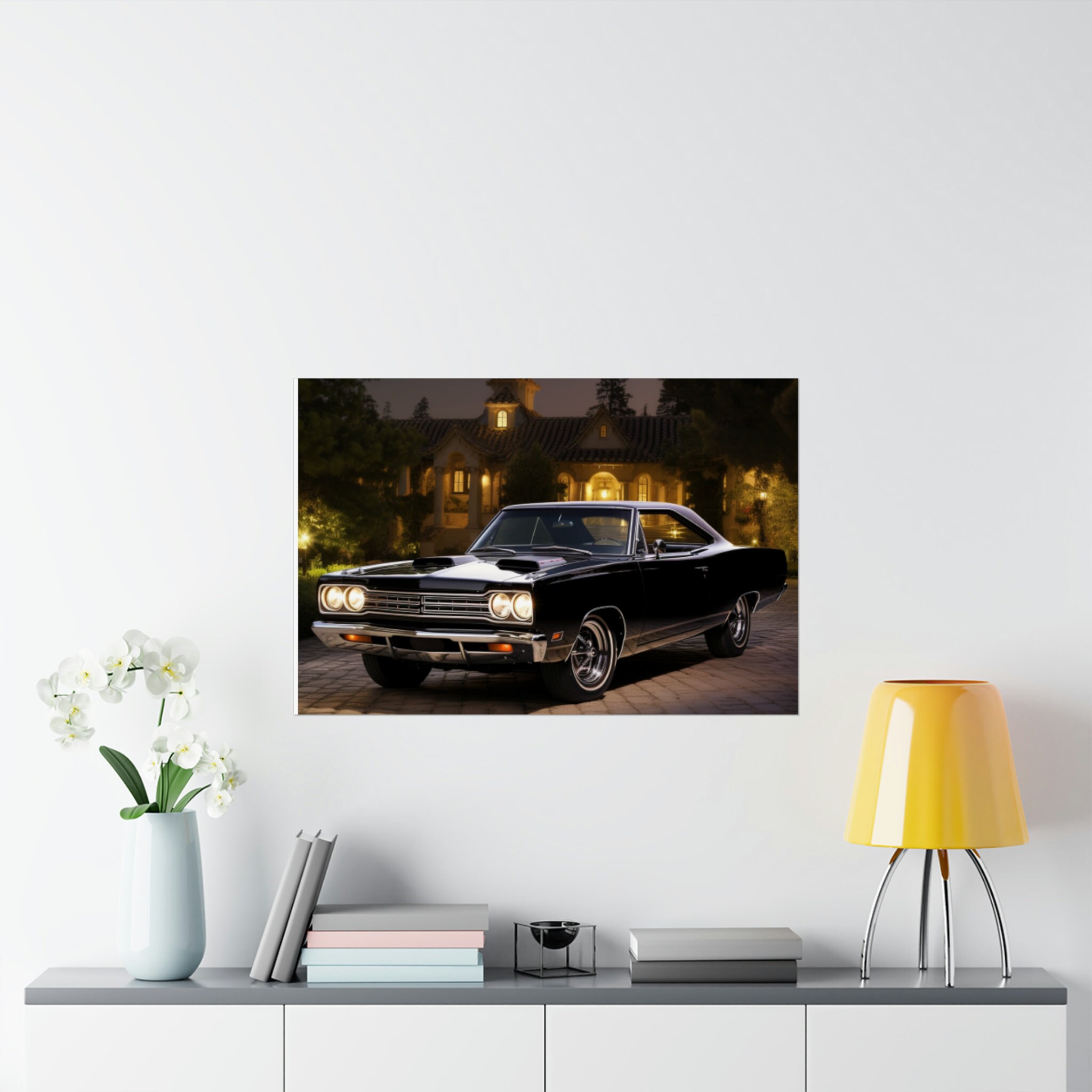 1968 Plymouth Roadrunner Hemi Matte Poster, Gift for Dad,unique Car ...