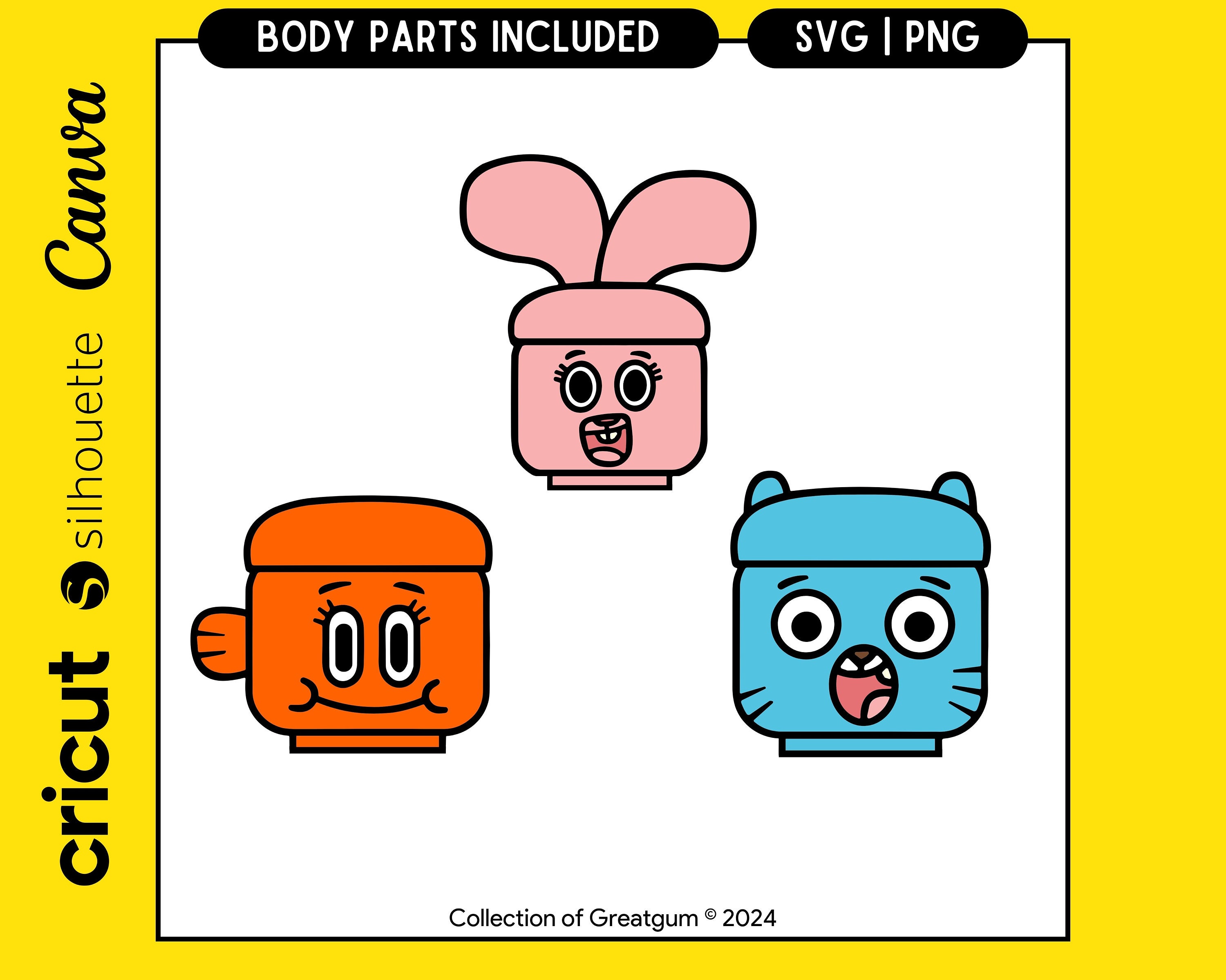 Brick Gum-ball Svg Bricks Cartoon Svg Bricks Character Svg Brick Head ...