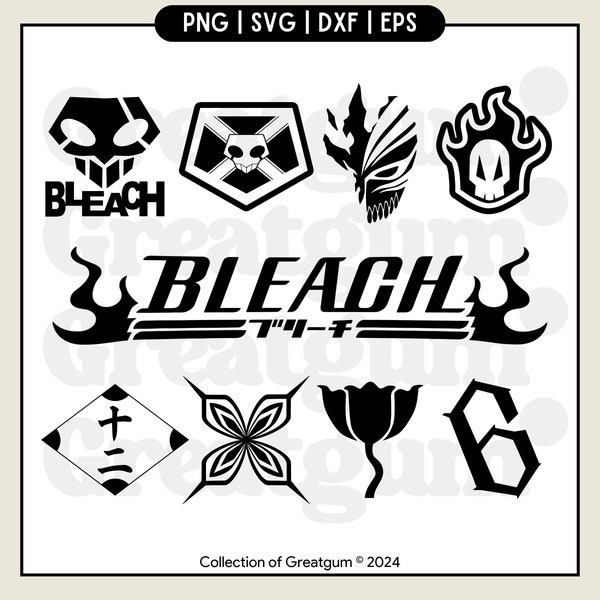 Bleach Decal - Etsy