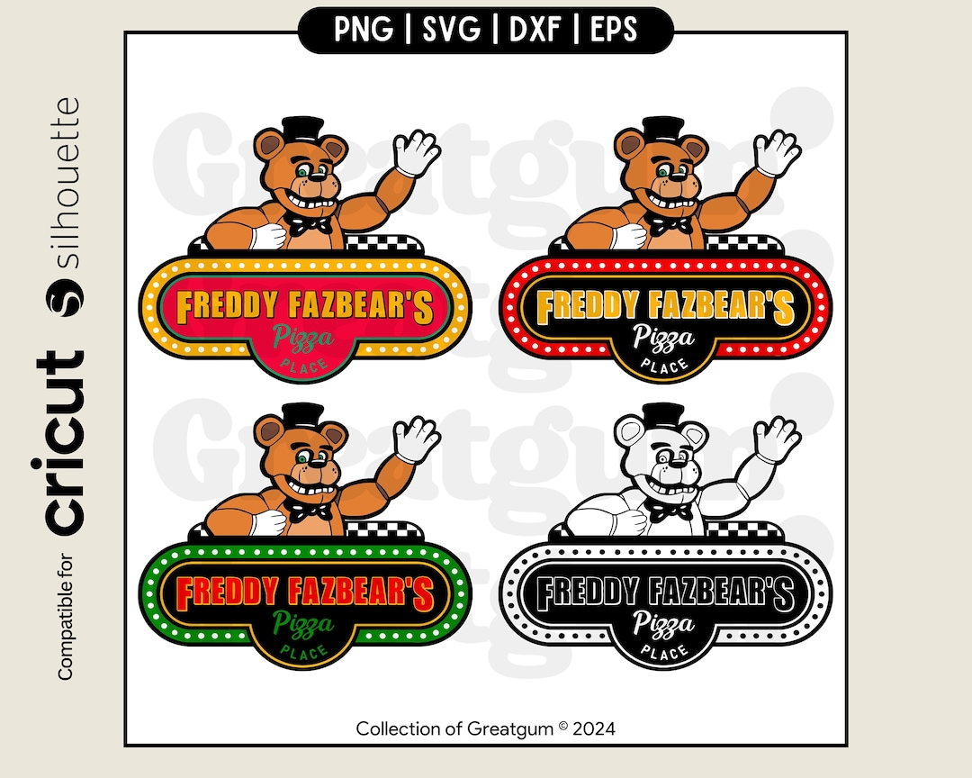 Five Nights At Freddys Svg FNAF Svg Five Nights at Freddy Clipart ...