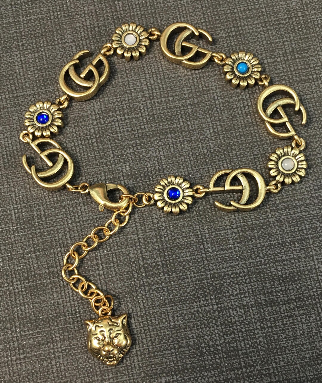 Vintage Gucci Colored Gemstone Bracelets - Etsy