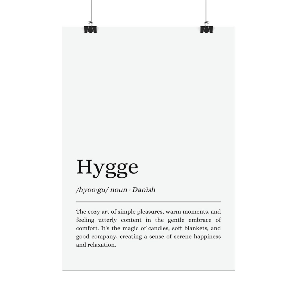 Hygge Words Around the World Posters & Wall Art - Etsy