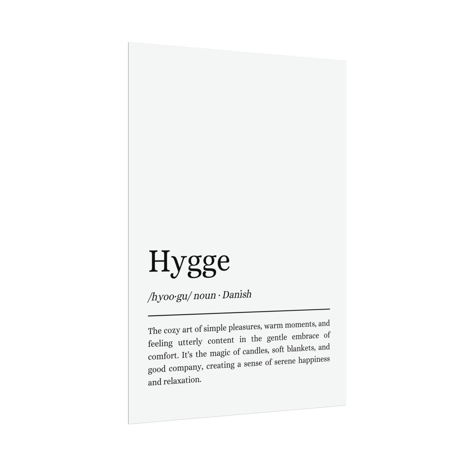 Hygge Words Around the World Posters & Wall Art - Etsy