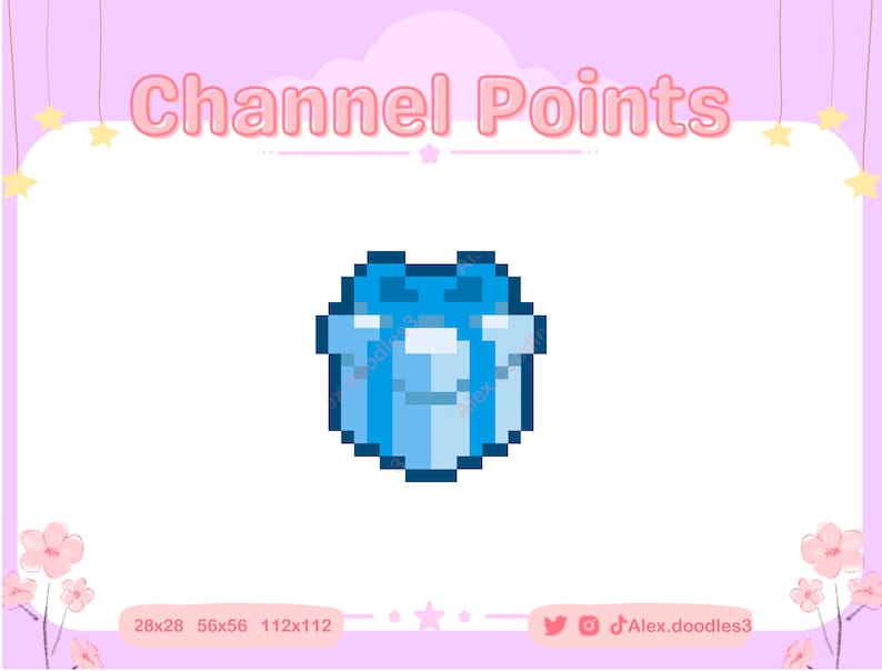 Present Twitch Channel Points Icon | Channel Point Icon | Twitch Emotes ...