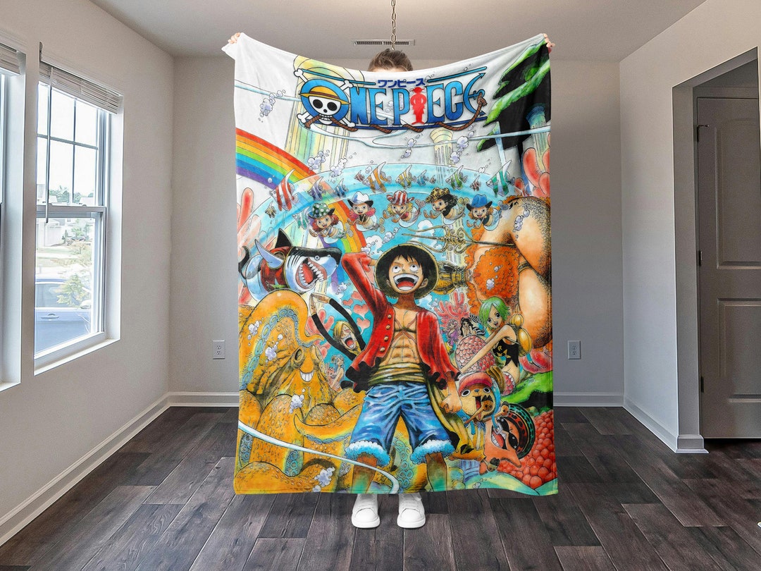 One Piece Blanket Anime Tapestry Throw Anime Blanket Anime - Etsy