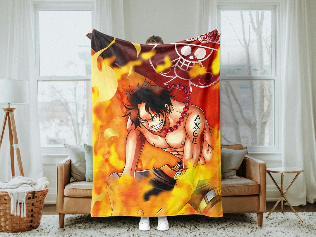 One Piece Blanket Anime Tapestry Throw Anime Blanket Anime - Etsy