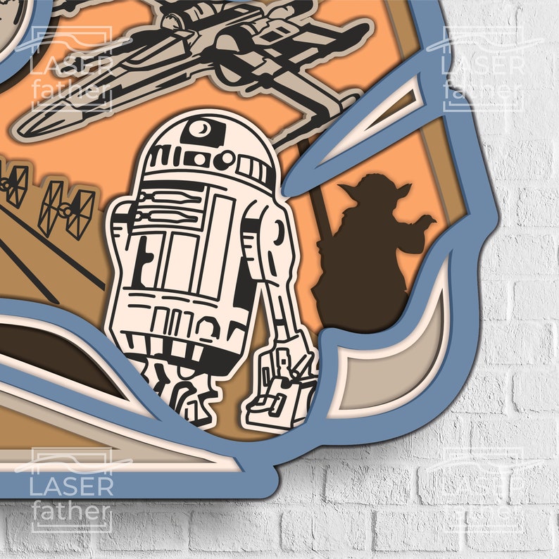 Stormtrooper SVG, Star Wars DXF, Proyectos Cricut, Corte láser de ...