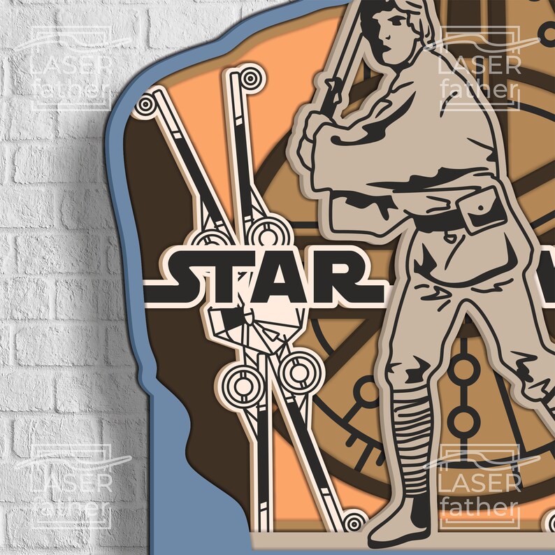 Princess Leia SVG, Luke Skywalker SVG, Star Wars Design, Laser ...