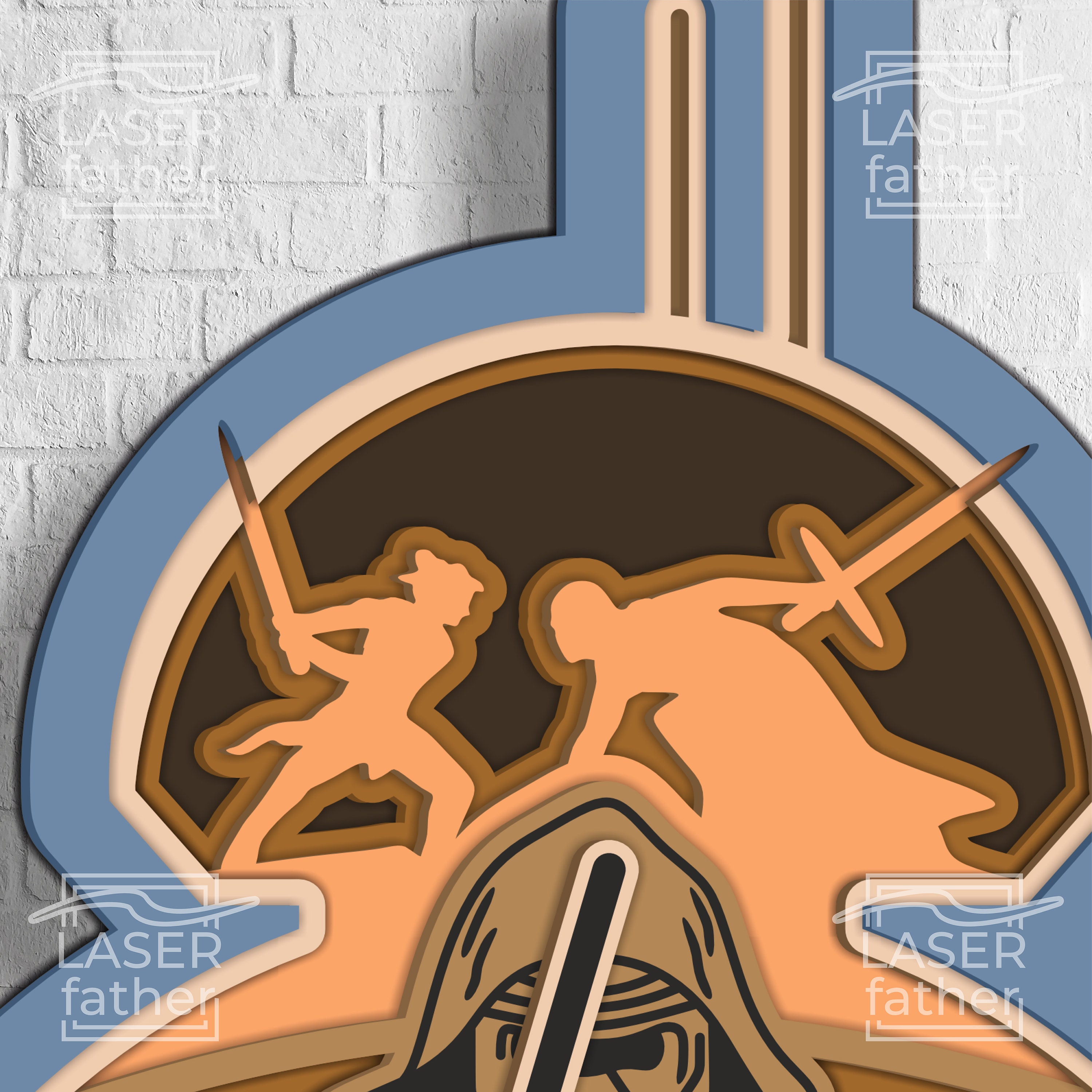 BB8 Droid SVG, Star Wars Multilayer, Plywood Laser Cut, Cricut Paper ...