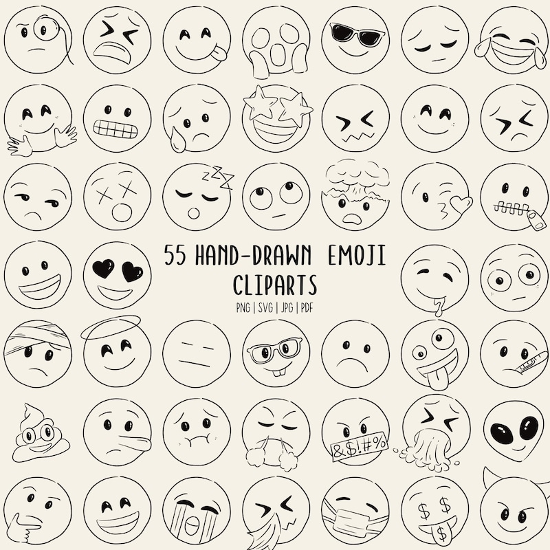 Emoji Commercial Use - Etsy