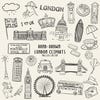 London Clipart - England, UK, Clip Art, Travel Clipart, Tea, Bus ...