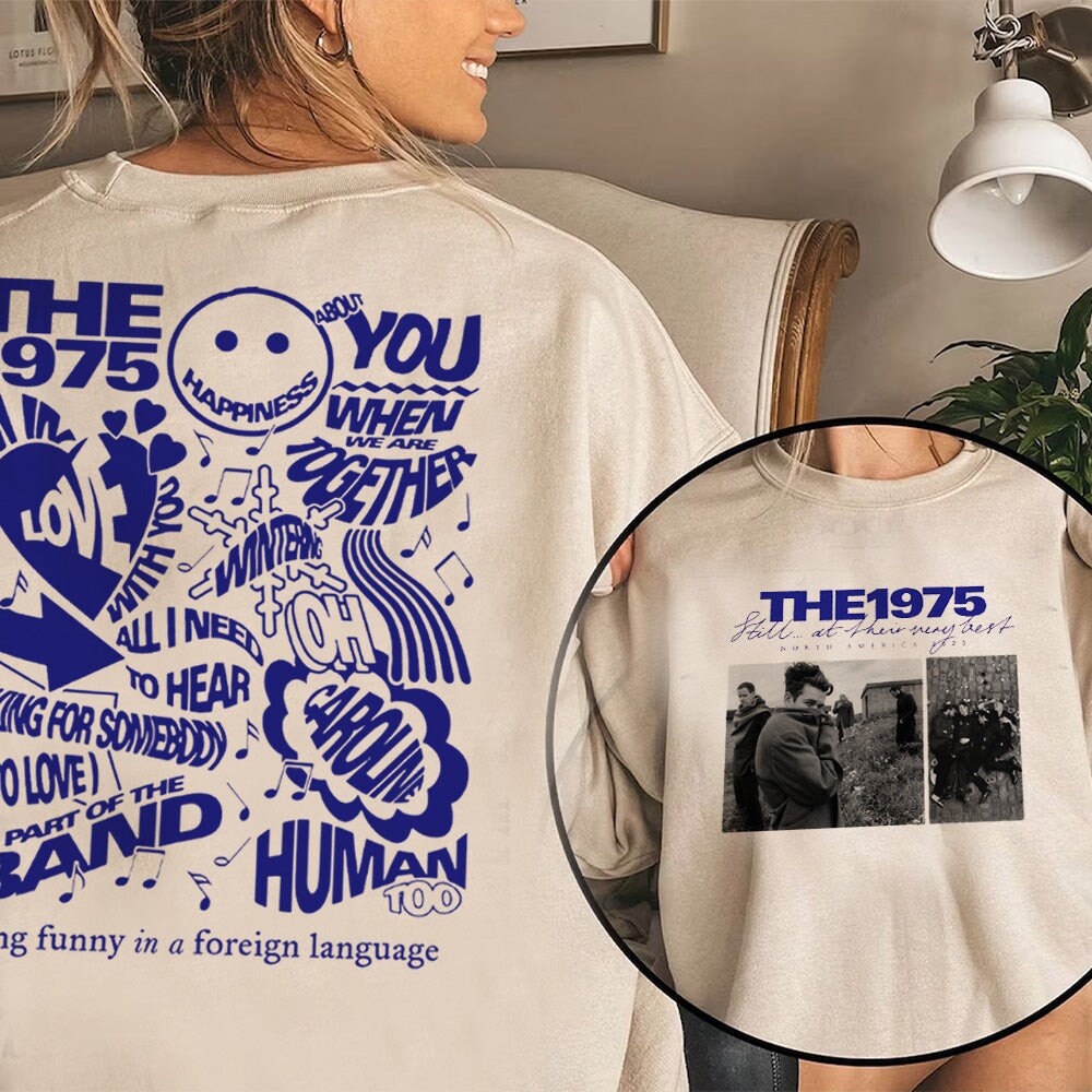 The 1975 Still At Their Very Tour 2023, The 1975 Graphic Tee Designed ...