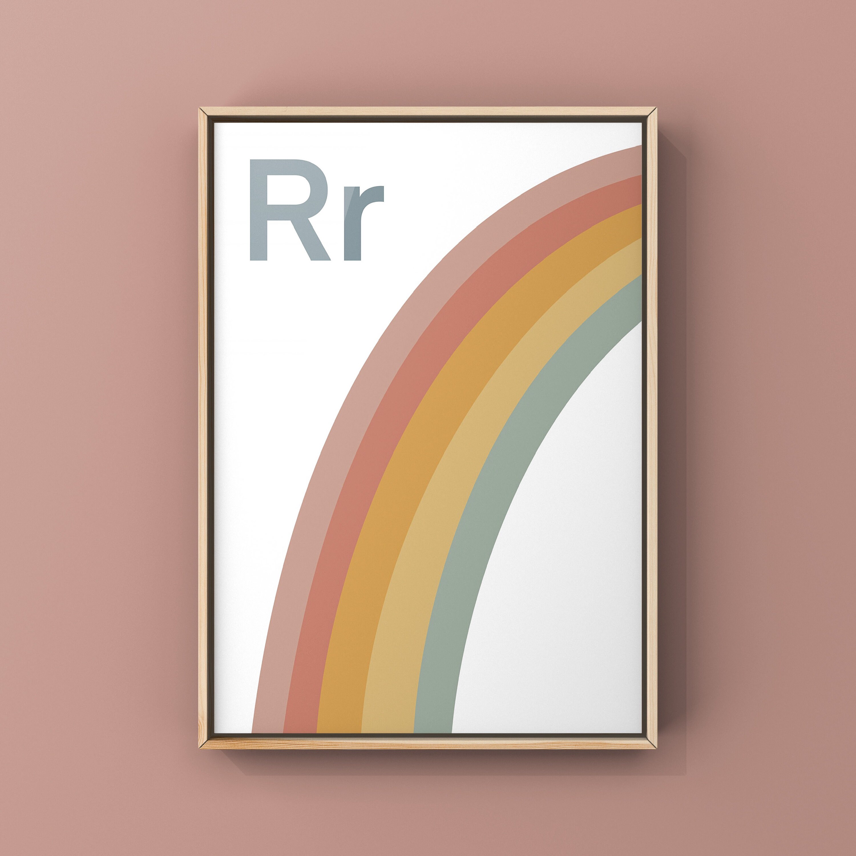 Rr Rainbow Alphabet Digital Download - Etsy