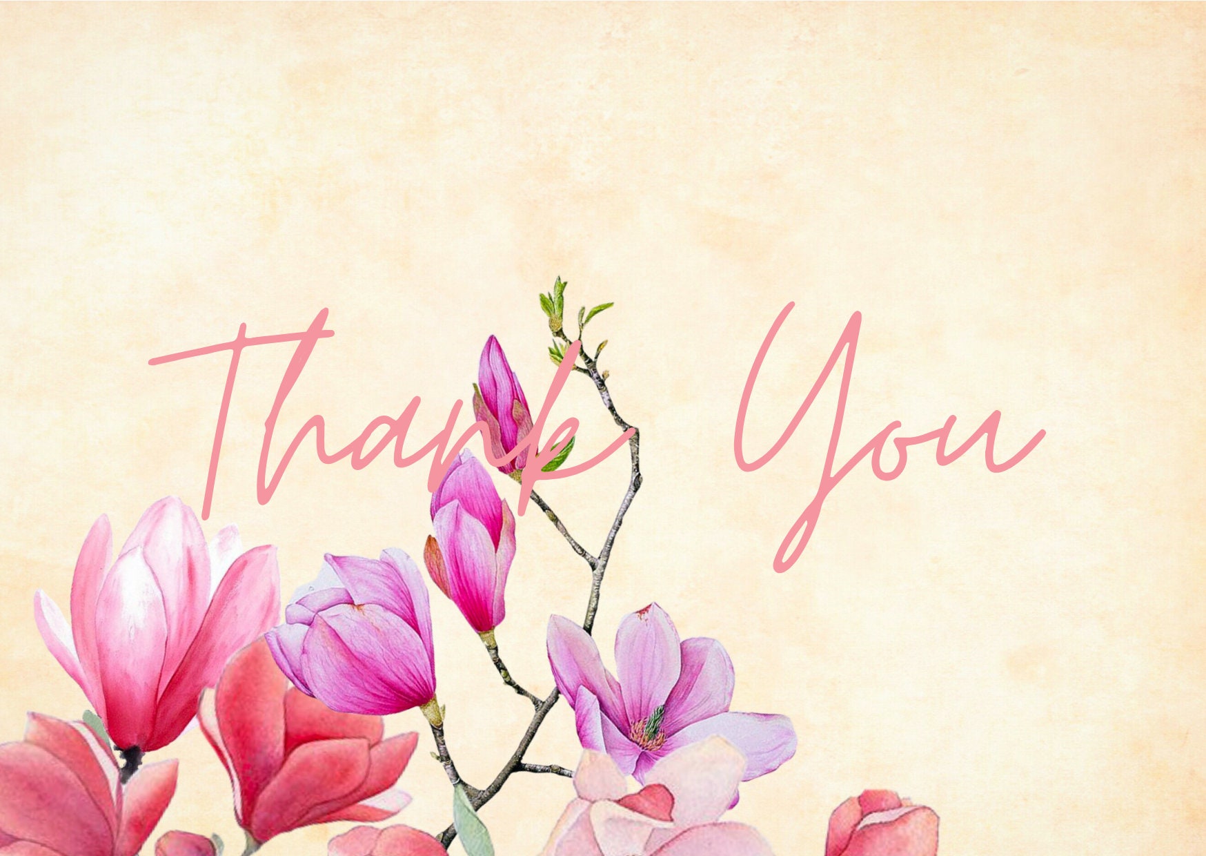 Cute and Sweet Thank You Card Tamplet 20 Design - Etsy