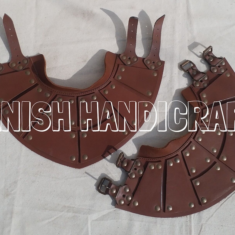 Leather Gorget - Etsy