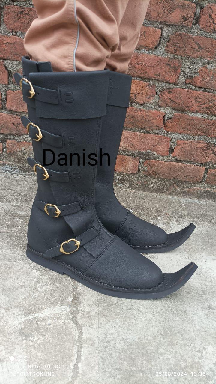 Gothic Knight Boot Medieval Era Boot - Etsy