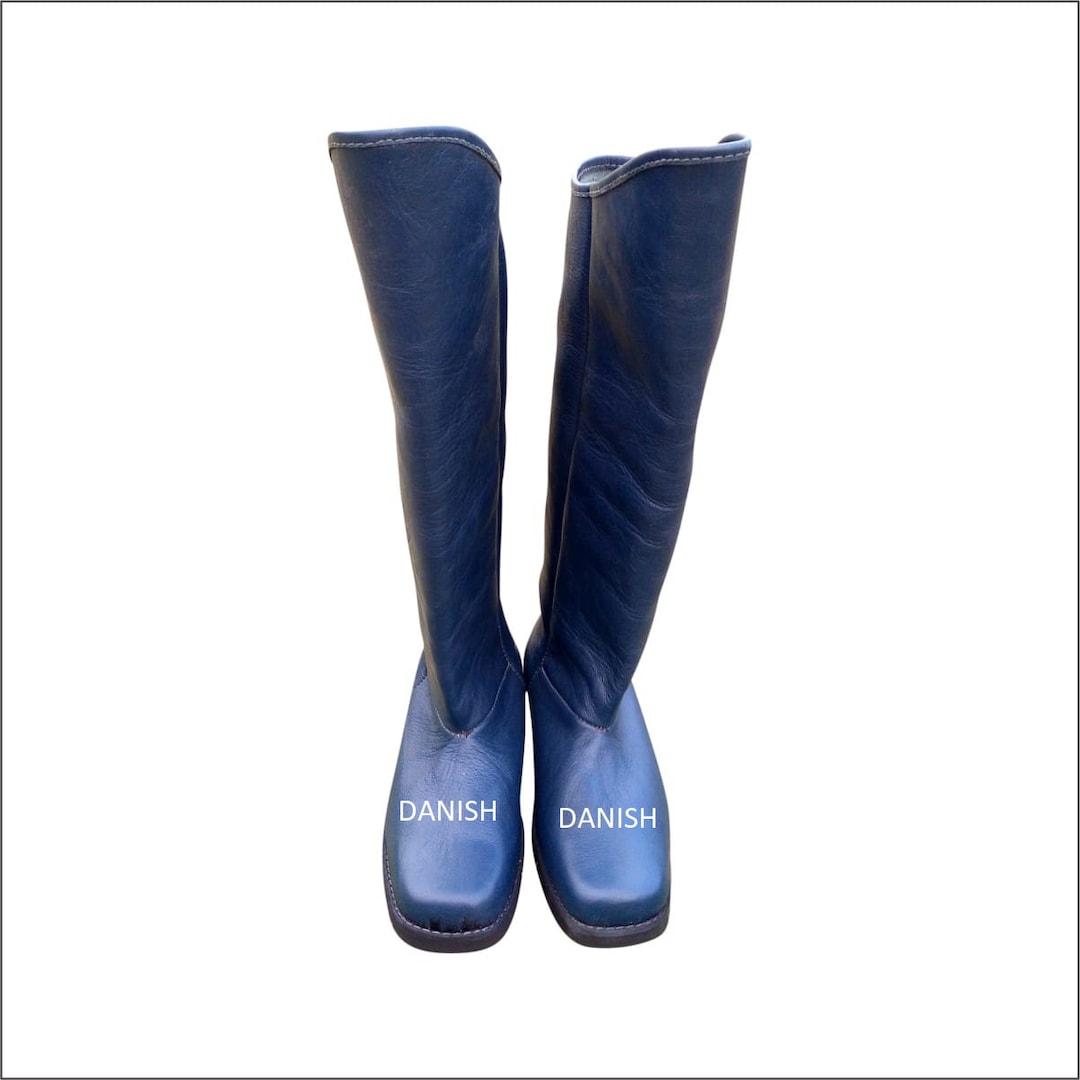 Handmade Roman Leather Pull on Boots Pair Leather Boots Footwear Pair ...
