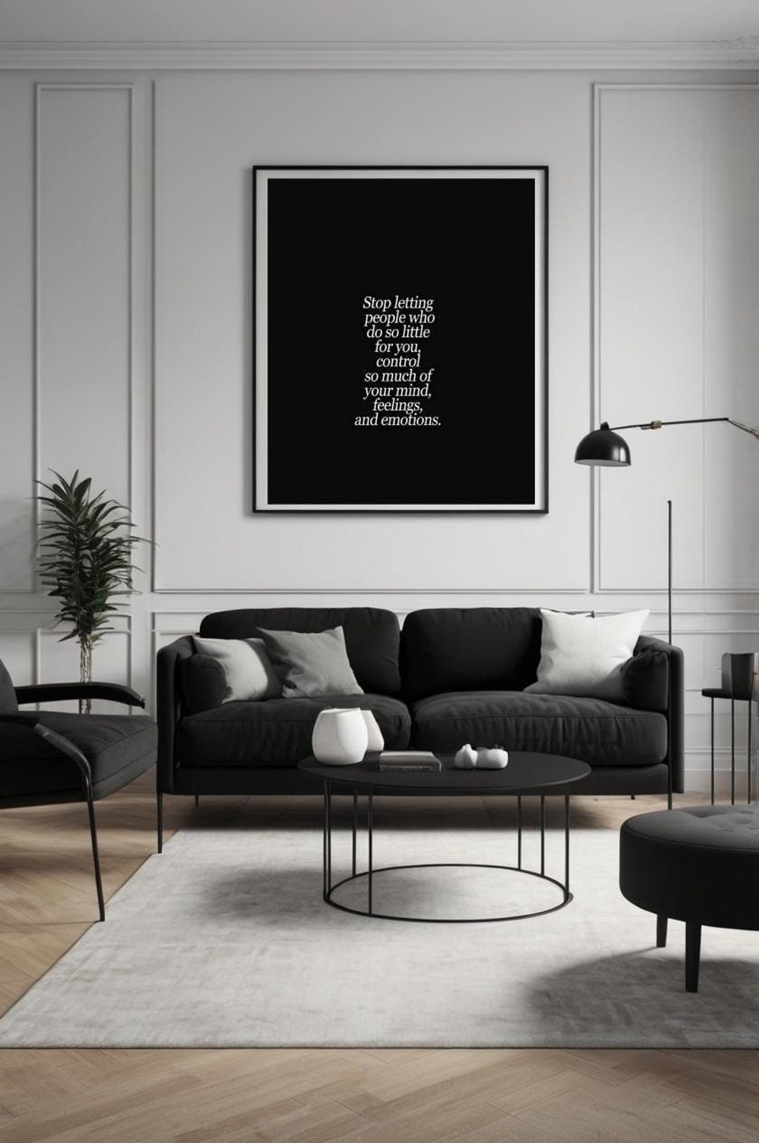 Take Control Motivational Wall Art Print - Etsy