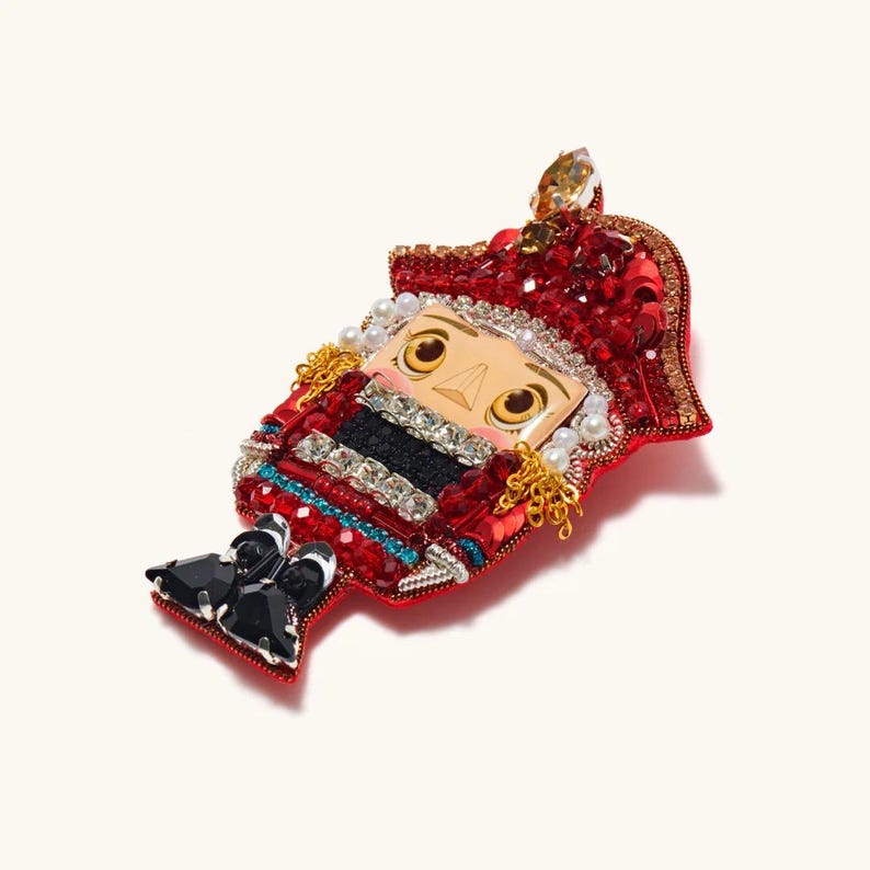 Nutcracker Brooch - Etsy