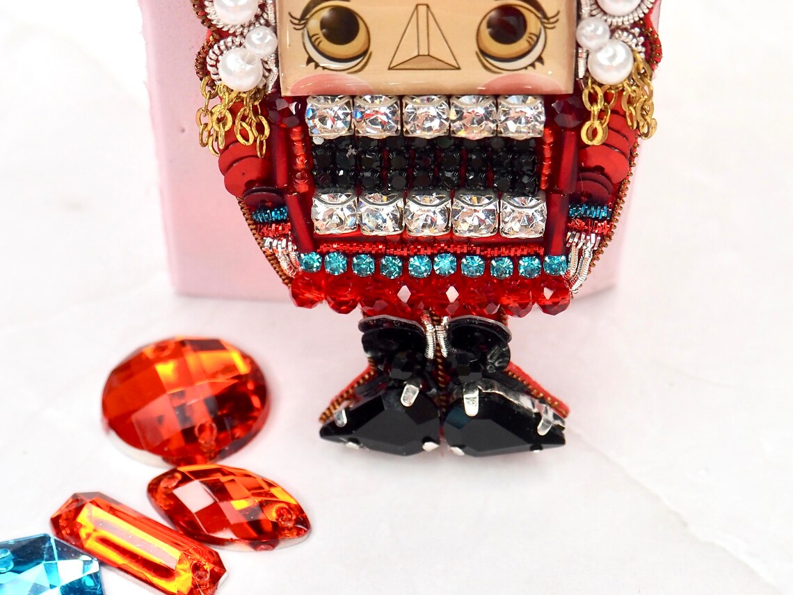 Nutcracker Brooch - Etsy
